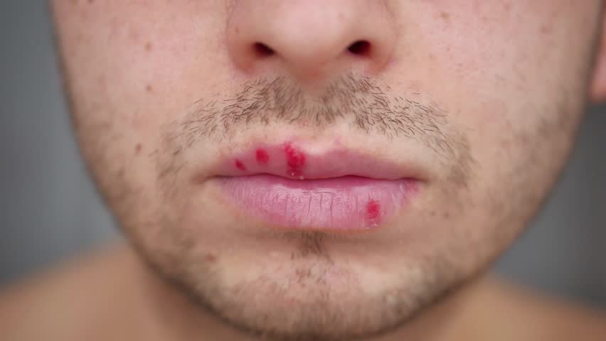 toothless man laughs bearded without teeth Stock Footage Video (100% ...