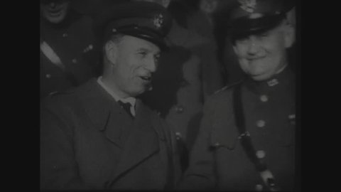 Circa 1923 Colonel William Mitchell Found Stock Footage Video (100% ...