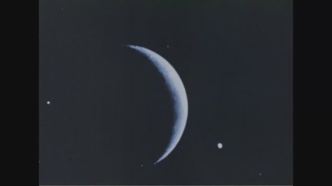 Circa 1968 Satellite Photographs Television Cameras Stock Footage Video ...