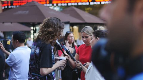 Lindt Cafe Sydney Reopens After Isis Stock Footage Video (100% Royalty ...