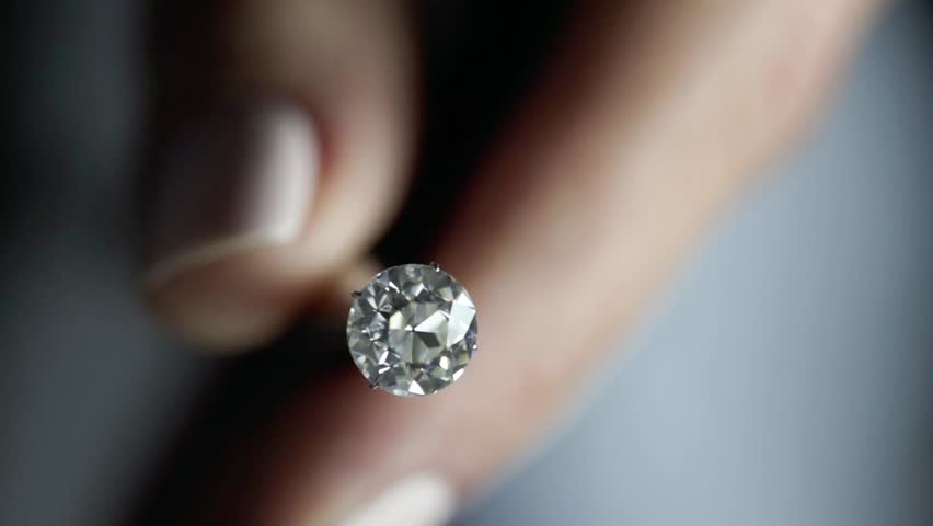 macro shot diamond under microscope Stock Footage Video (100% Royalty ...