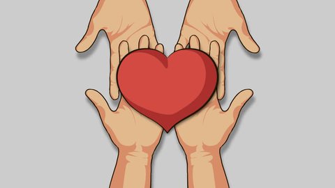 Hand Hand Alpha Channel Stock Footage Video (100% Royalty-free ...