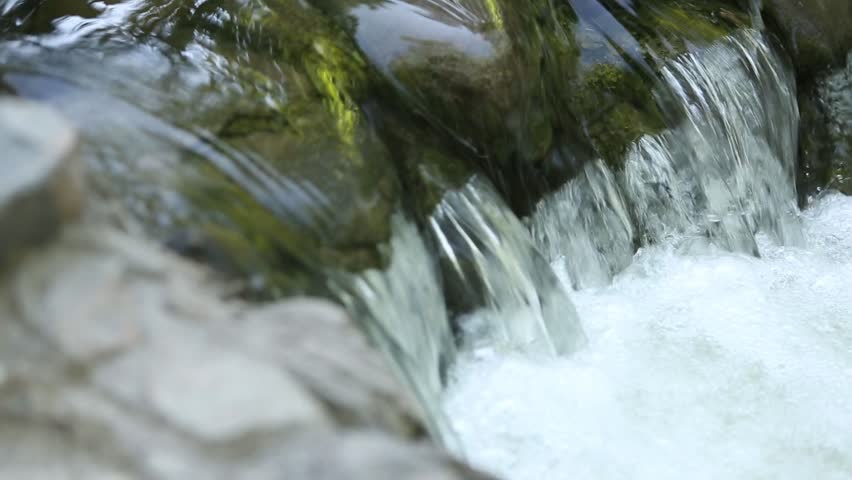 Beautiful River Closeup View Stock Footage Video (100% Royalty-free ...