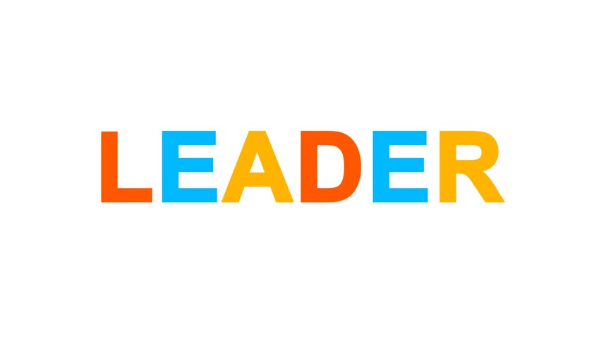 Text Leader from Letters of Stock Footage Video (100% Royalty-free ...