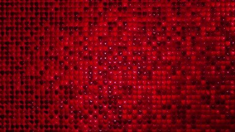 Abstract Red Hex Background Seamless Loop Stock Footage Video (100% ...