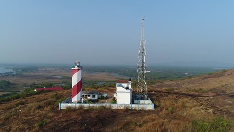 Goa lighthouse Stock Video Footage - 4K and HD Video Clips | Shutterstock
