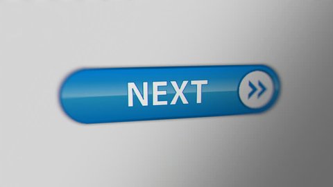 Close Shot Mouse Cursor Clicking Next Stock Footage Video (100% Royalty ...