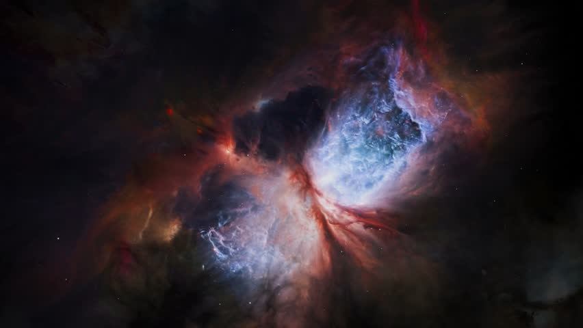 fly through galaxy motion footage scientific Stock Footage Video (100% ...