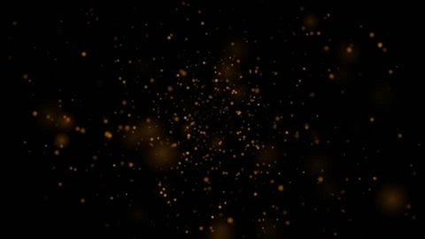 Orange Particles Seamless Loopable Background Version2 Stock Footage ...