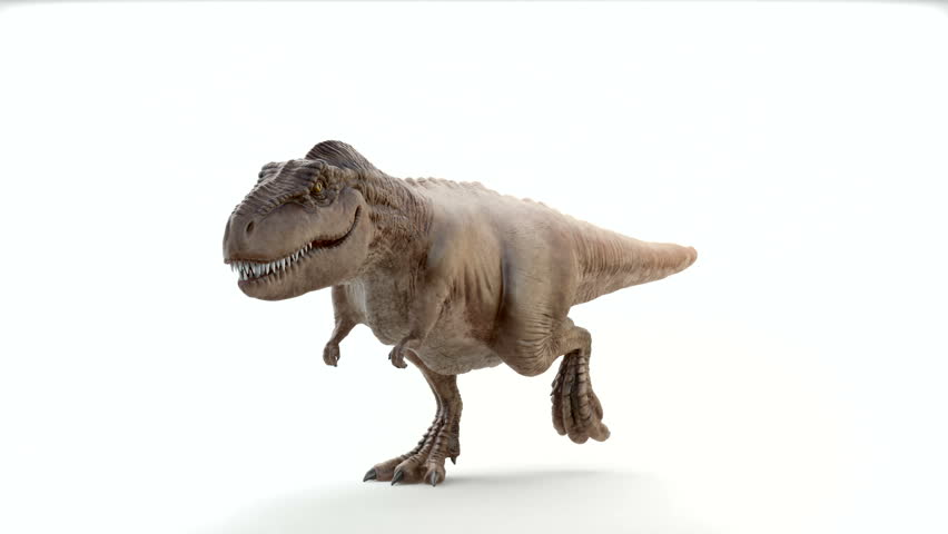 Tyrannosaurus Rex Motion Attack Stock Footage Video (100% Royalty-free ...