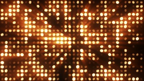 Lights Flashing Spotlight Wall Stage Led Stock Footage Video (100% ...