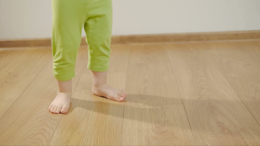 closeup legs young child dancing stomping Stock Footage Video (100% ...