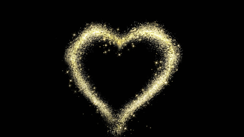 Hd Rich Detailed Heart Form Particles Stock Footage Video (100% Royalty ...