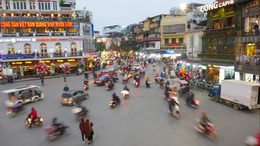 Hanoi -february 6, 2018 : Stock Footage Video (100% Royalty-free ...