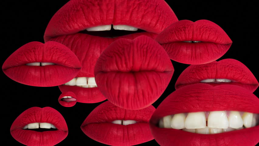 Time Lapse Sequence Womans Full Red Stock Footage Video (100% Royalty ...