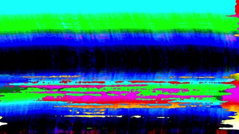 Abstract Vhs Digital Animation Old Tv Stock Footage Video (100% Royalty ...