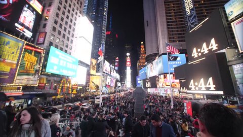 New York City Circa October 2019 Stock Footage Video (100% Royalty-free ...