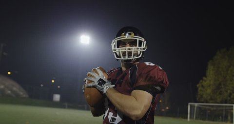 Slow Motion Football Players Fight Stock Footage Video (100% Royalty ...