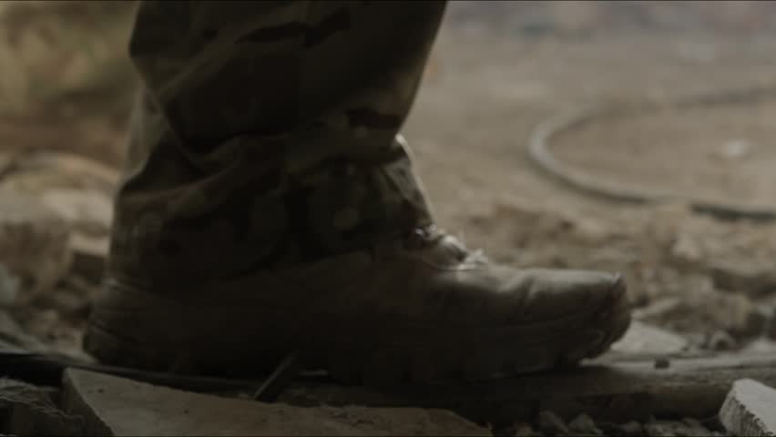 assault rifle shell casings falling slow Stock Footage Video (100% ...