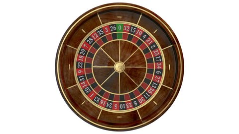 Casino Roulette Wheel Loop 3d Render Stock Footage Video (100% Royalty ...