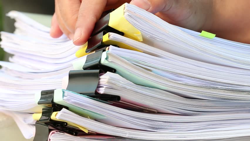 Stack Annual Reports Stock Video Footage - 4K and HD Video Clips ...