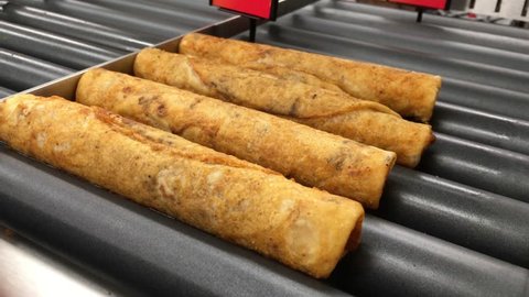 Rotating Mexican Fast Food Gas Station Stock Footage Video (100% ...