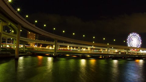 Story Bridge Light Colours Night Commemorating Stock Footage Video (100 ...