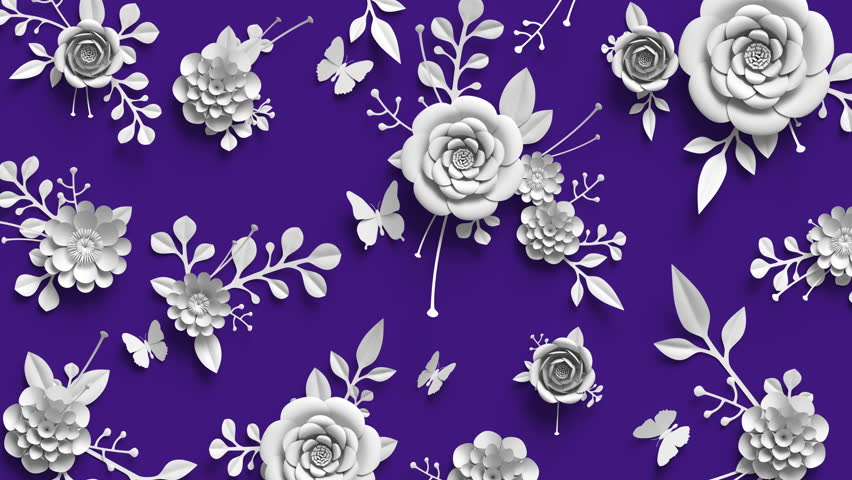Paper Flower Background Hd | Best Flower Site