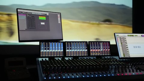 Work Place System Control Room Selective Stock Photo 337316813 ...