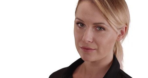 Happy Little Girl Looking Sky Stock Footage Video (100% Royalty-free ...