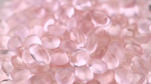 Rotating Rose Quartz Gemstonemotion Background Stock Footage Video (100 ...