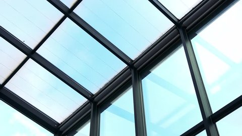 Windowed Ceiling Luxurious House Stock Footage Video (100% Royalty-free ...