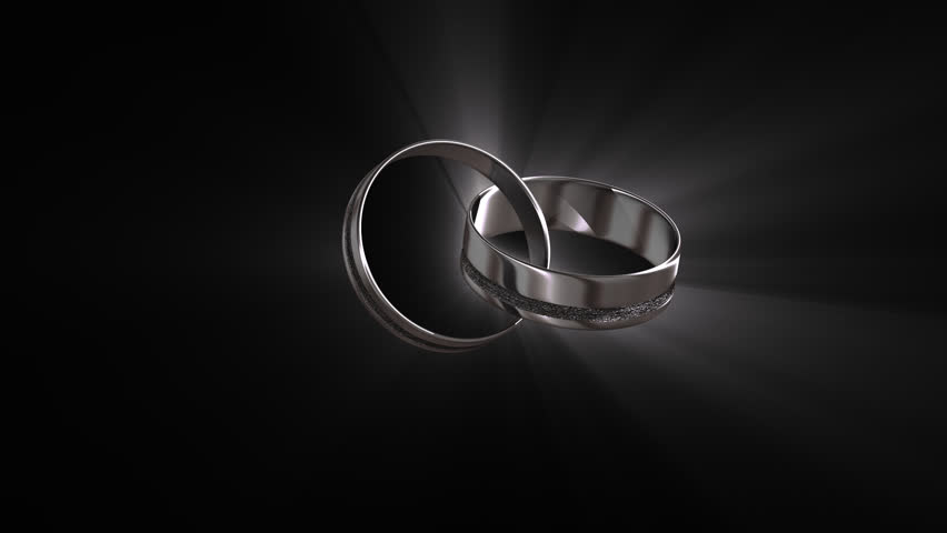 Wedding Rings Motion Loop Stock Footage Video (100% Royalty-free ...