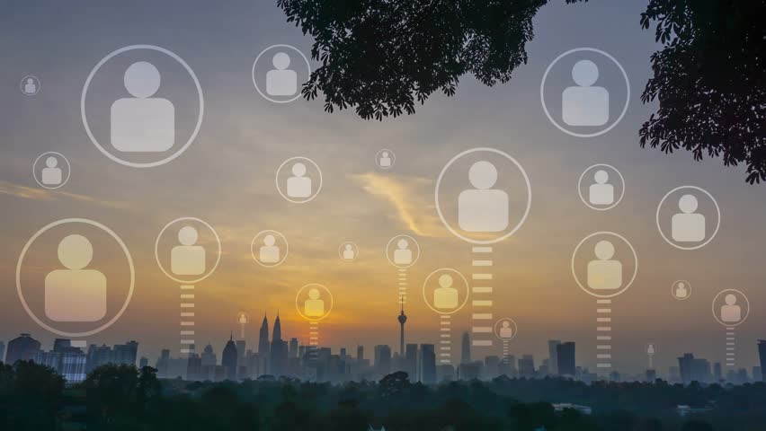 Community People Connection Concept - Stock Footage Video (100% Royalty ...