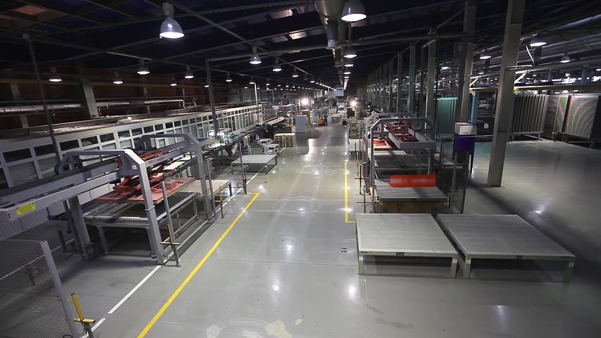 「Industrial Interior of a Modern」の動画素材（ロイヤリティフリー）1007862880 | Shutterstock