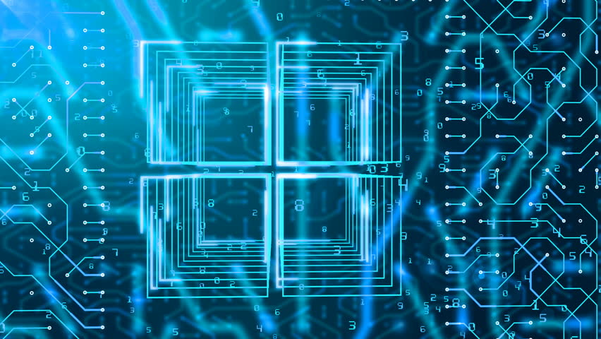 cpus other processors shoot bright blue Stock Footage Video (100% ...