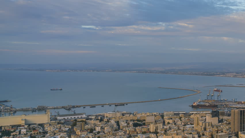 Cityscape and Urban Shoreline in Haifa, Israel image - Free stock photo ...