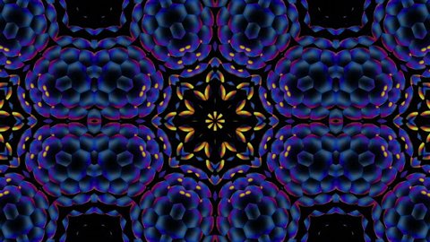 Energetic Astral Pulsations Hypnotic Colorful Patterns Stock Footage ...