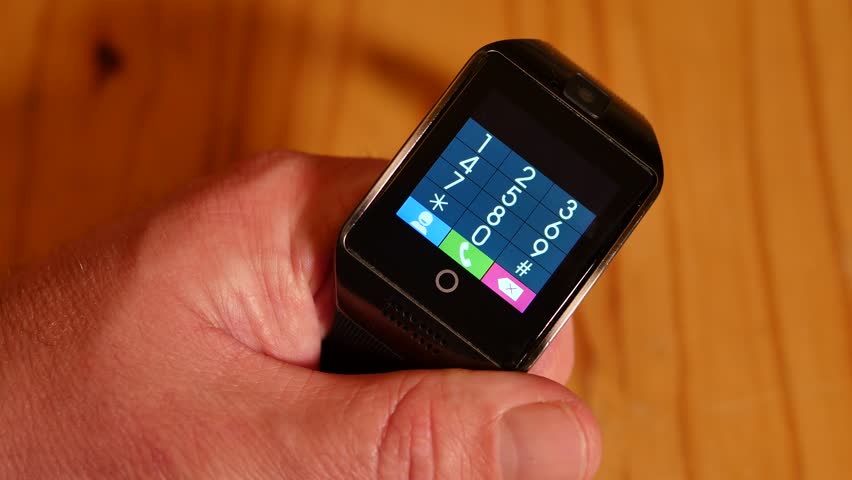 smartwatch using calculator Stock Footage Video (100% Royalty-free ...