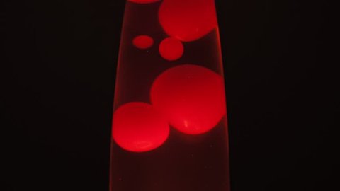 blood red lava lamp darkness illuminated Stock Footage Video (100% ...