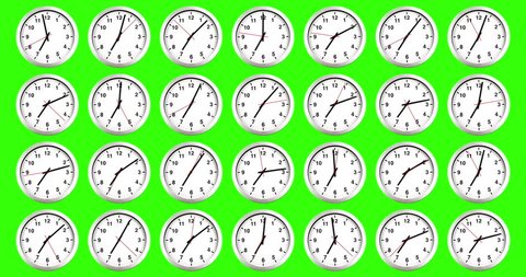 clocks time zones international greenwich mean Stock Footage Video (100 ...