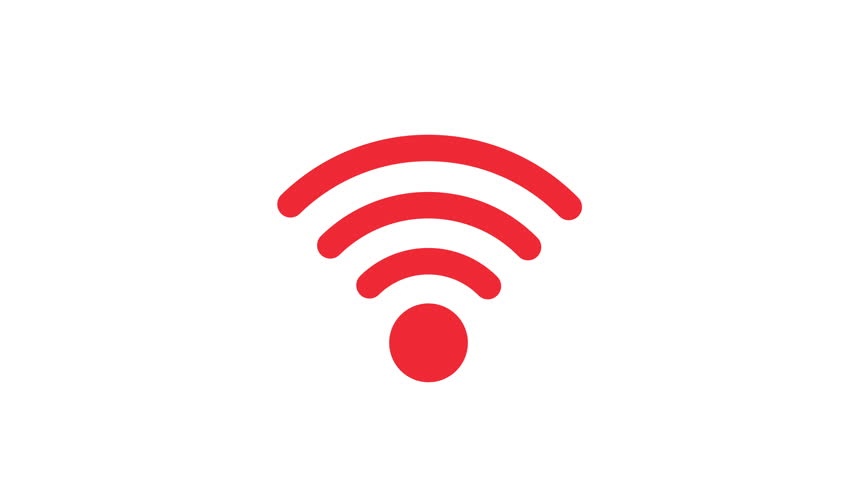 Red Icon Connection to the Stock Footage Video (100% Royalty-free ...