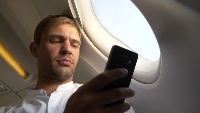 4k Closeup Portrait Handsome Young Man Stock Footage Video (100% ...