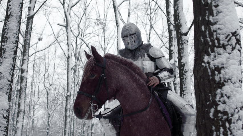 A Brave Knight on Horseback image - Free stock photo - Public Domain ...