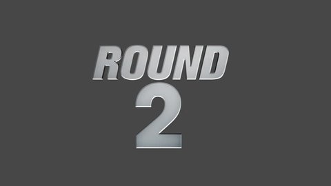 3d Animated Text Saying Round 2 Stock Footage Video (100% Royalty-free ...