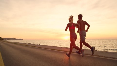 lens flare healthy boyfriend girlfriend on Stock Footage Video (100% ...