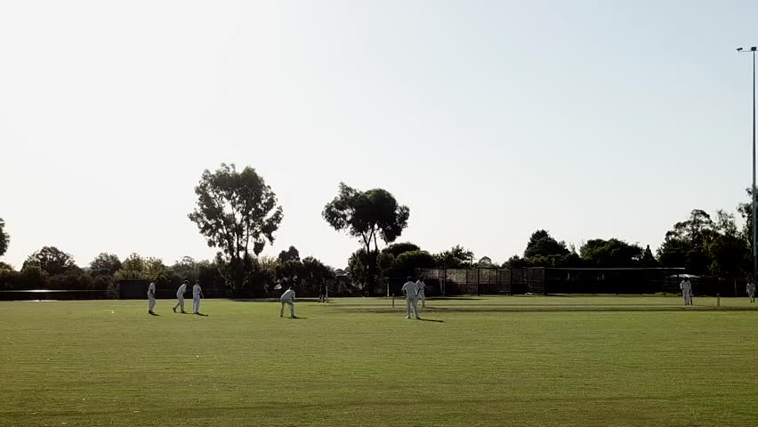 cricket match aerial view Stock Footage Video (100% Royalty-free ...
