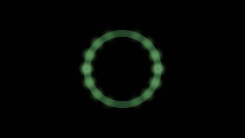 Glowing Blue Flowery Circle Burst Motion Stock Footage Video (100% ...