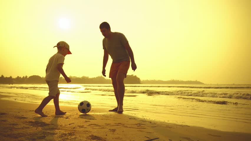 summer beach fun sunset Stock Footage Video (100% Royalty-free) 2526911 ...