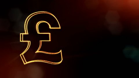 Pound Coin Animated Line Icon 4k Stock Footage Video (100% Royalty-free ...